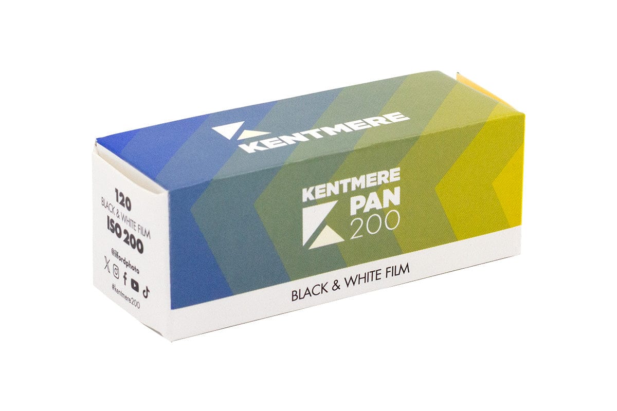 Kentmere Pan 200, 120 Format, Black and White Film (Single Roll) – Film ...