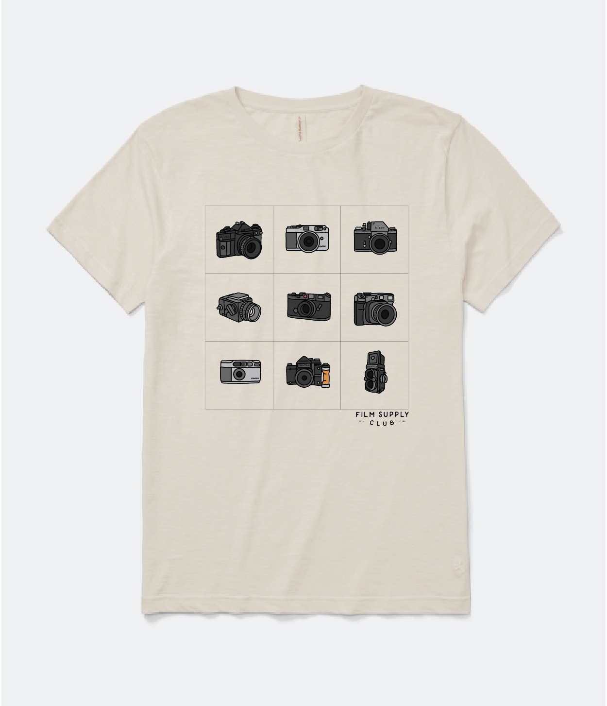 Camera Collage T-Shirt – Film Supply Club